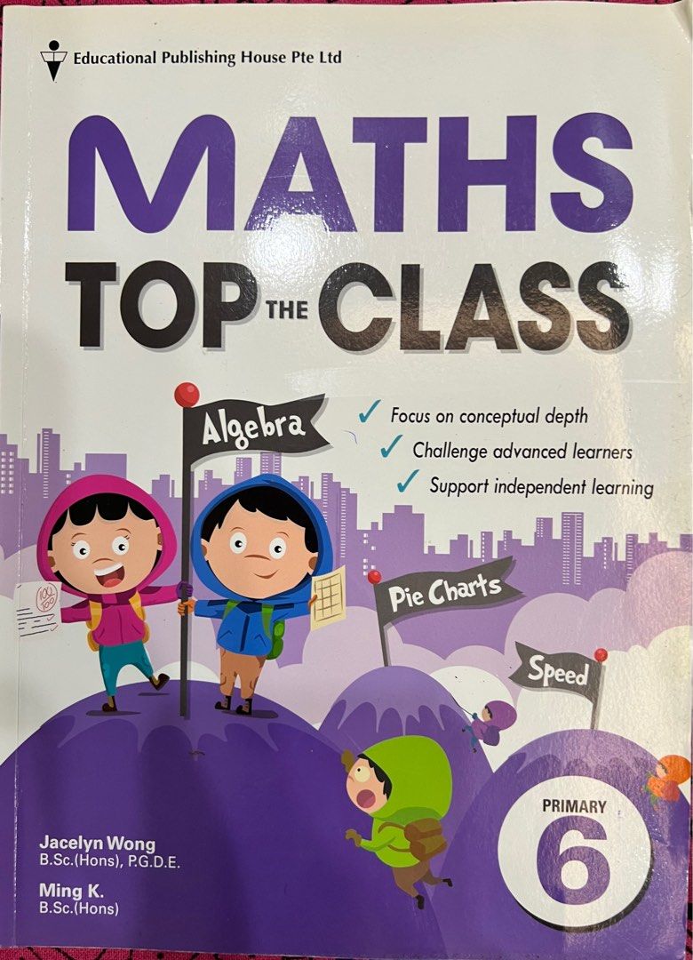 Maths Top the Class - P6, Hobbies & Toys, Books & Magazines, Textbooks ...