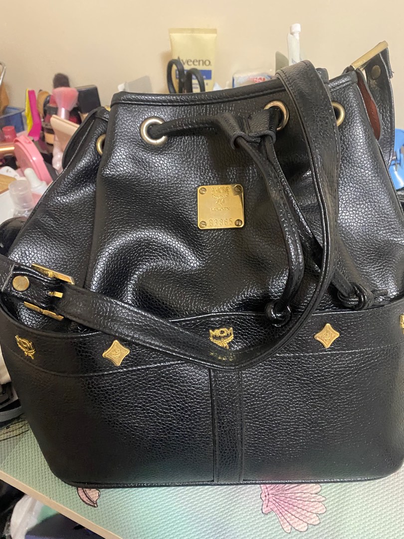 Mcm bucket bag, Women's Fashion, Bags & Wallets, Cross-body Bags on ...