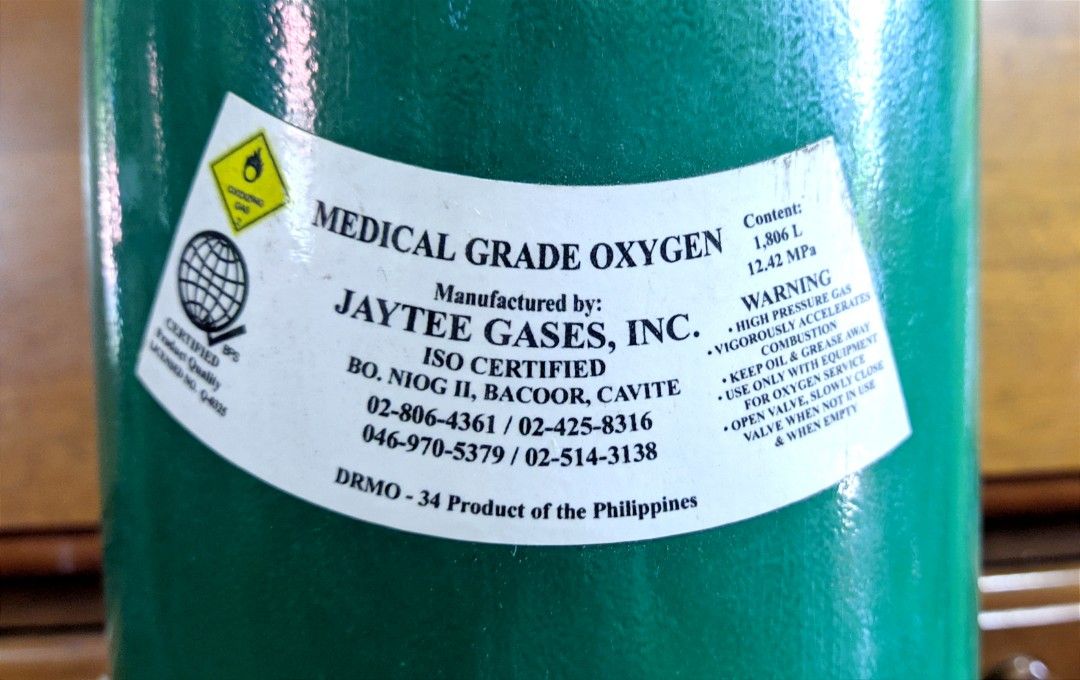 Medical Grade Oxygen Tank, Health & Nutrition, Medical Supplies & Tools ...