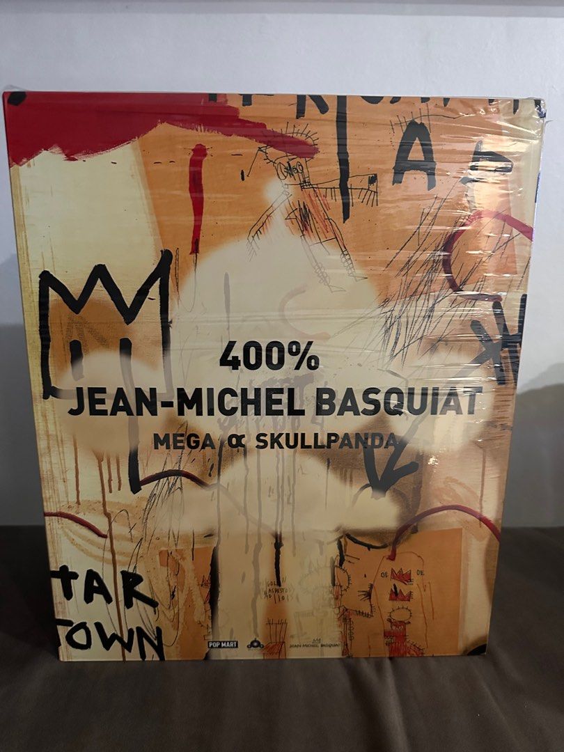 MEGA a SKULLPANDA 400% JEAN-MICHEL BASQUIAT (Ready Stock), Hobbies ...