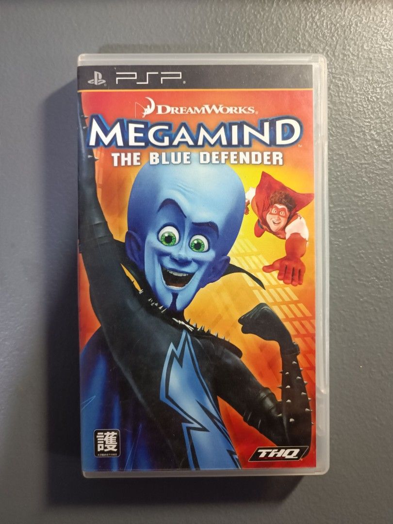 Megamind The Blue Defender PSP UMD Complete, Video Gaming, Video Games, PlayStation on Carousell