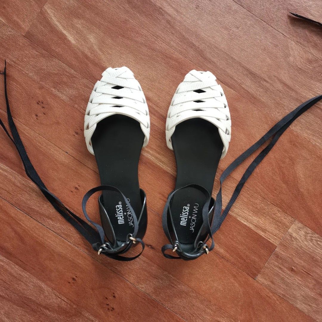 Melissa Jean Sandal + Jason Wu, Women's Fashion, Footwear, Flats ...