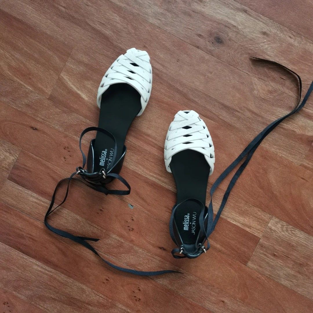 Melissa Jean Sandal + Jason Wu, Women's Fashion, Footwear, Flats ...