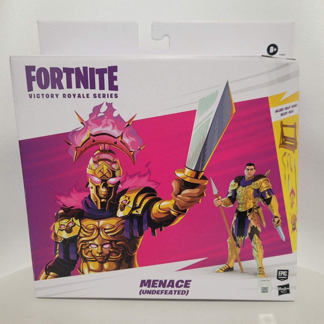 MENACE (UNDEFEATED) Fortnite Victory Royale Series, Hobbies & Toys ...