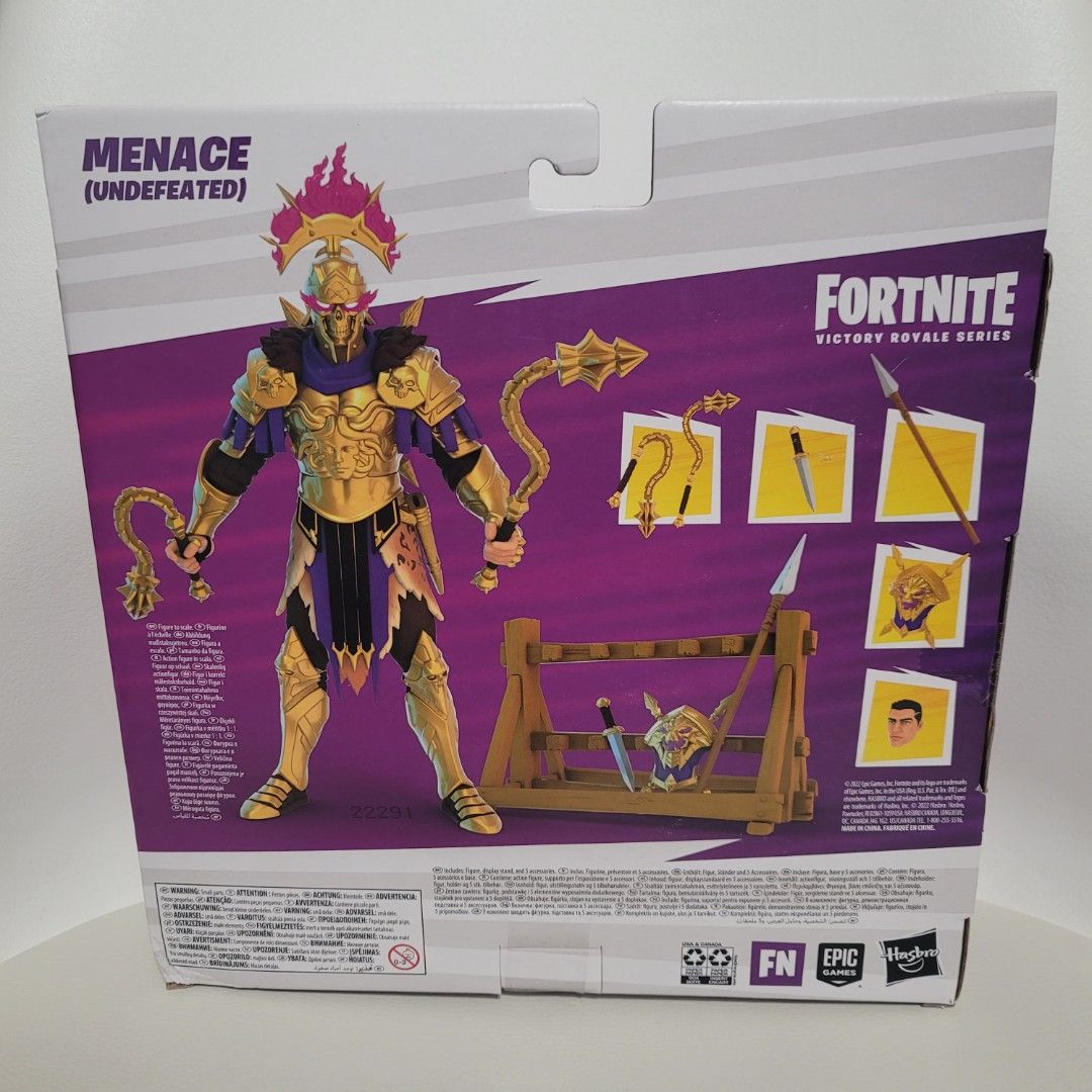 MENACE (UNDEFEATED) Fortnite Victory Royale Series, Hobbies & Toys ...