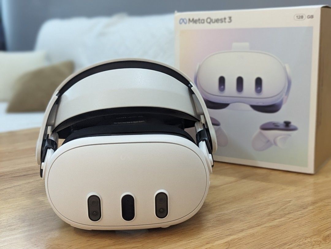 Meta Quest 3 128GB VR headset, Video Gaming, Gaming Accessories ...