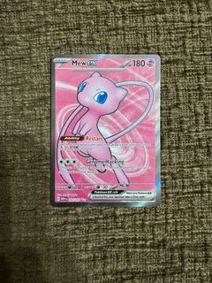 Mew EX 151/165 151 English, Hobbies & Toys, Toys & Games on Carousell