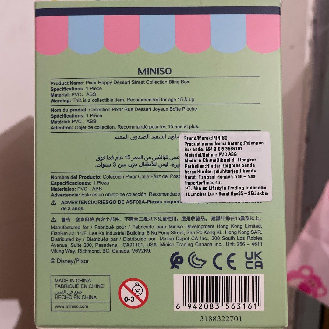 Miniso Pixar Blind Box, Toys & Collectibles, Mainan di Carousell