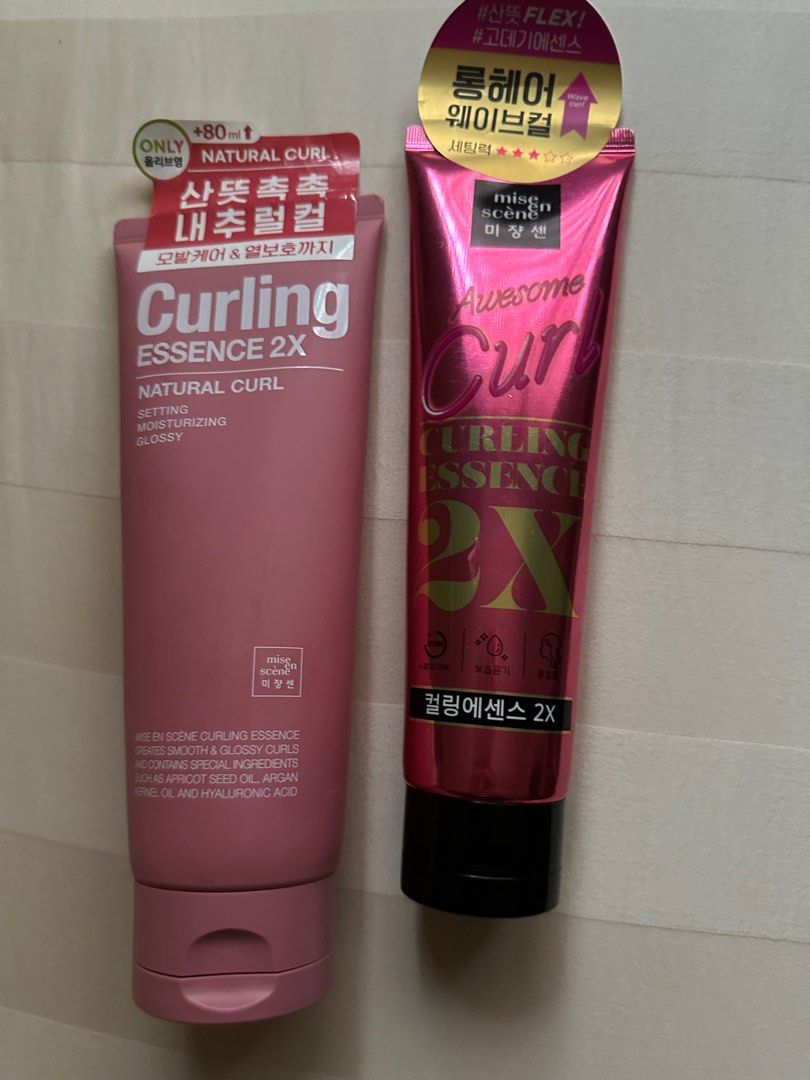 Mise en scene Curling essence, Beauty & Personal Care, Hair on Carousell