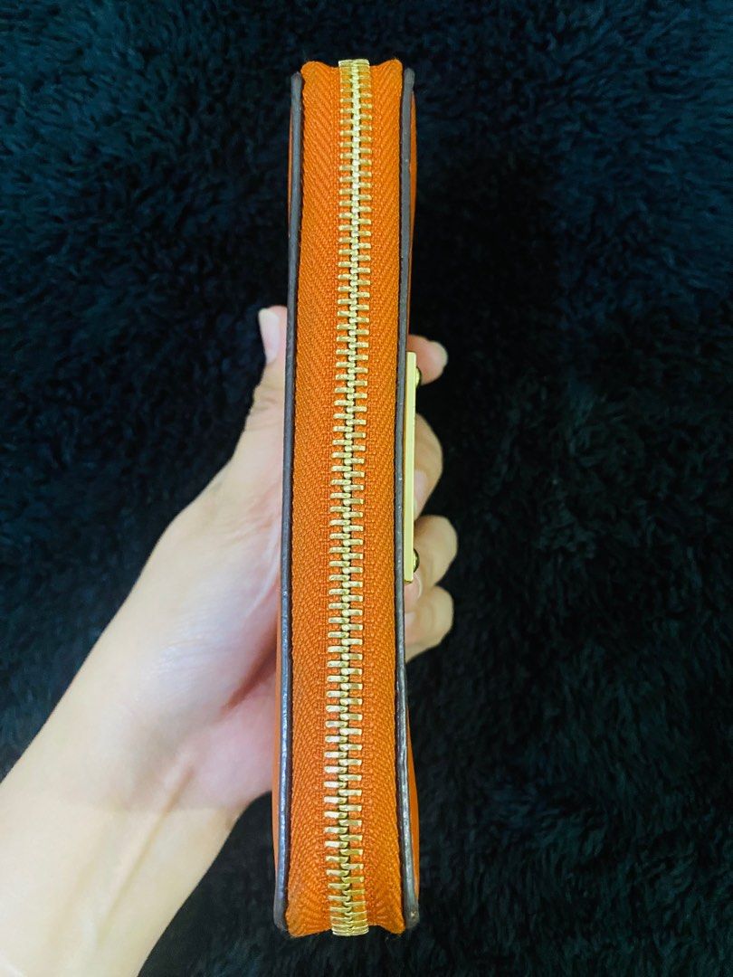 MK Orange Wallet, Women's Fashion, Bags & Wallets, Wallets & Card ...