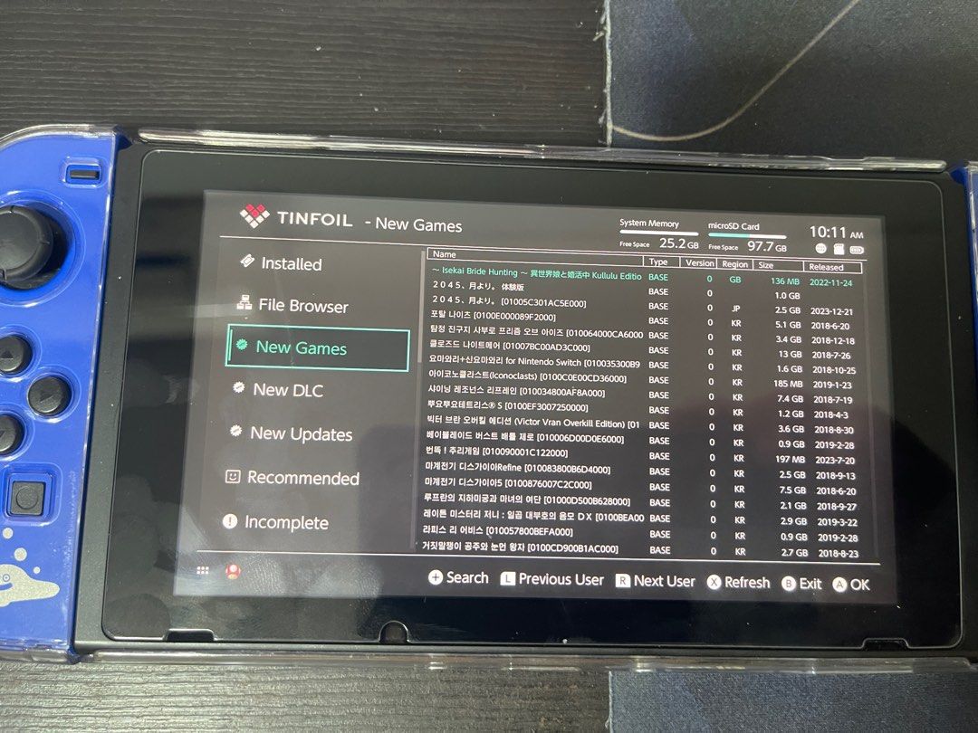 Modded Nintendo Switch Gen 1 256GB Low Serial Moddable Mod, Video ...