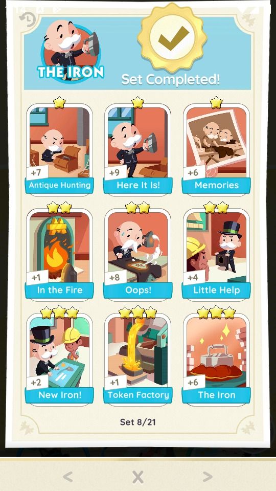 MONOPOLY GO! Album - Monopoly Origins Stickers Set 1-10 (READ ...