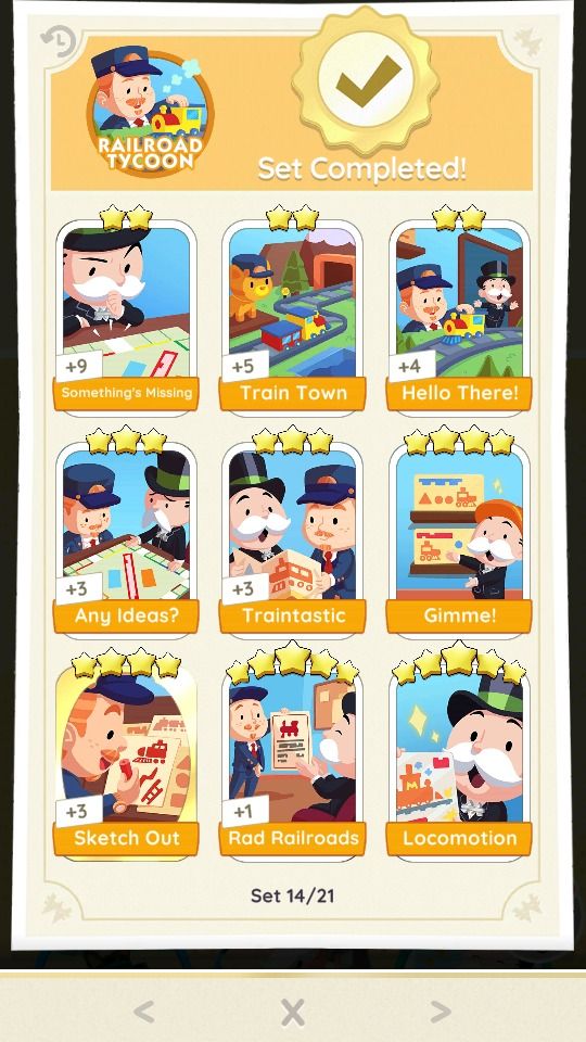 MONOPOLY GO! Album - Monopoly Origins Stickers Set 11-21 (READ ...