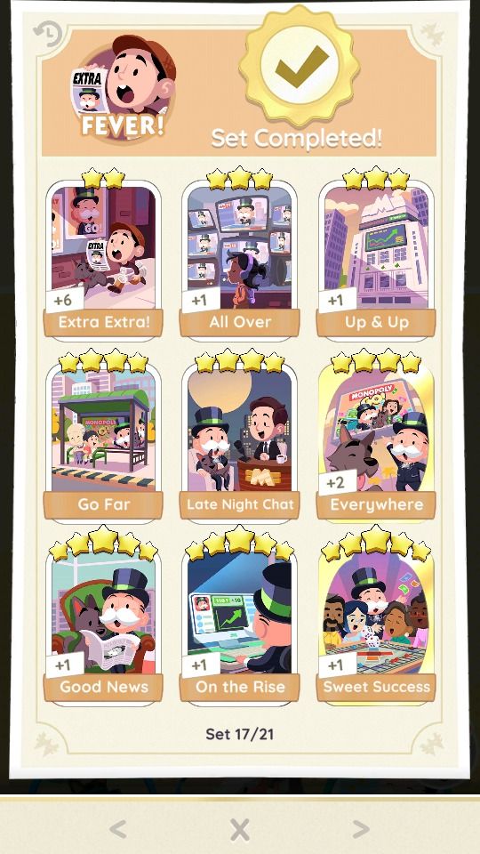 MONOPOLY GO! Album - Monopoly Origins Stickers Set 11-21 (READ ...