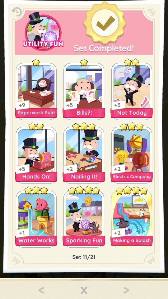 MONOPOLY GO! Album - Monopoly Origins Stickers Set 11-21 (READ DESCRIPTION), Video Gaming, Video ...