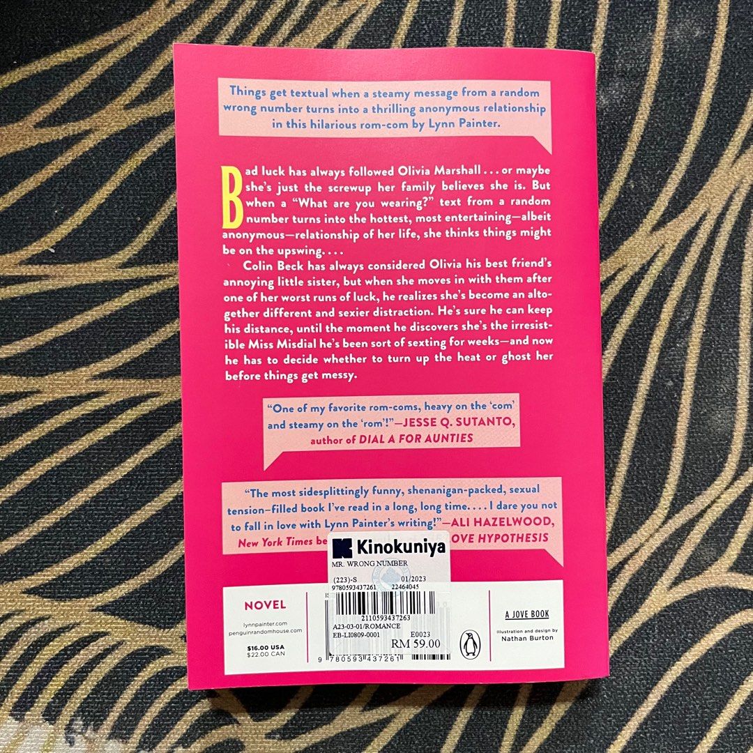 Mr. Wrong Number by Lynn Painter, Hobbies & Toys, Books & Magazines ...