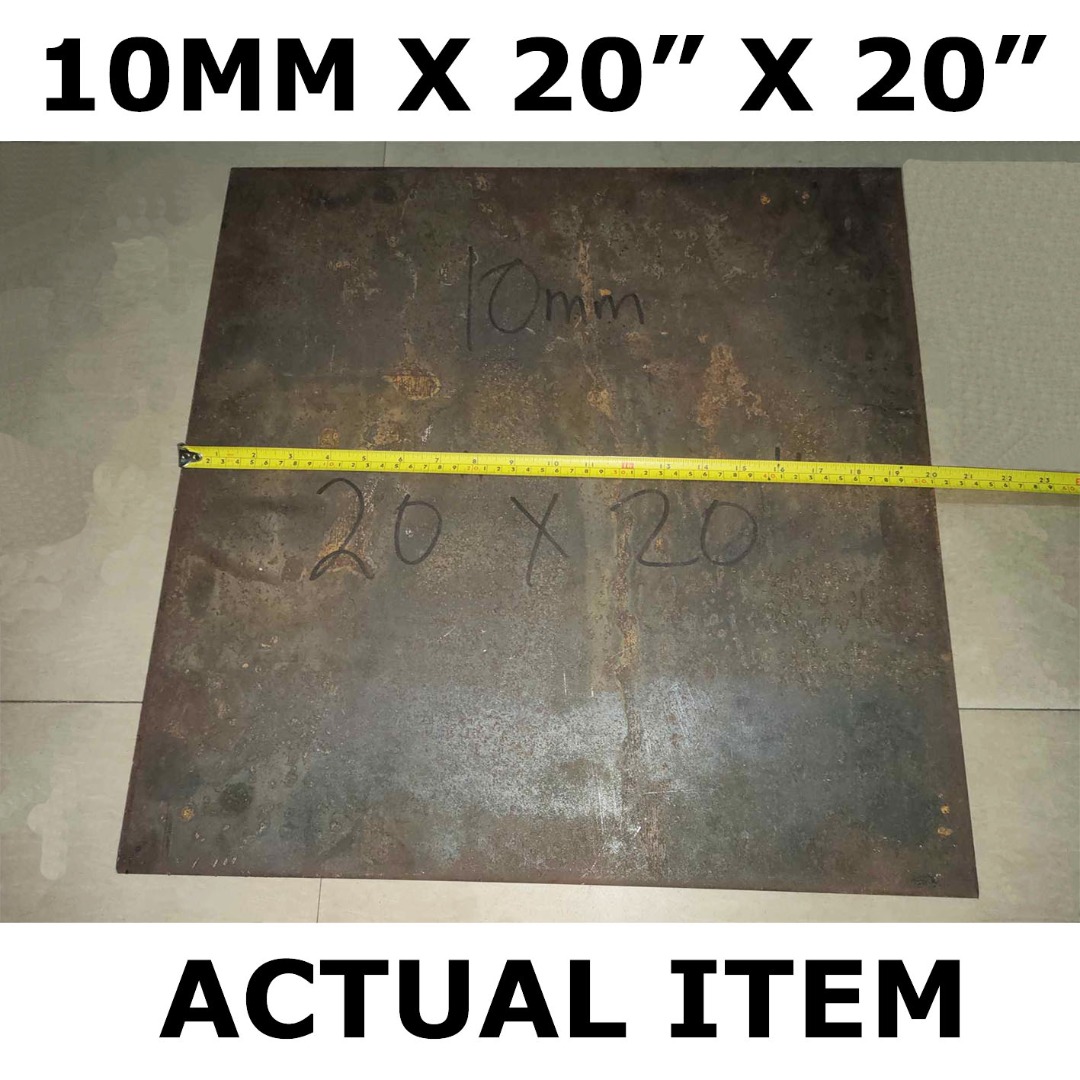 MS BASE PLATE 10MM X 20" X 20" MILD STEEL ...