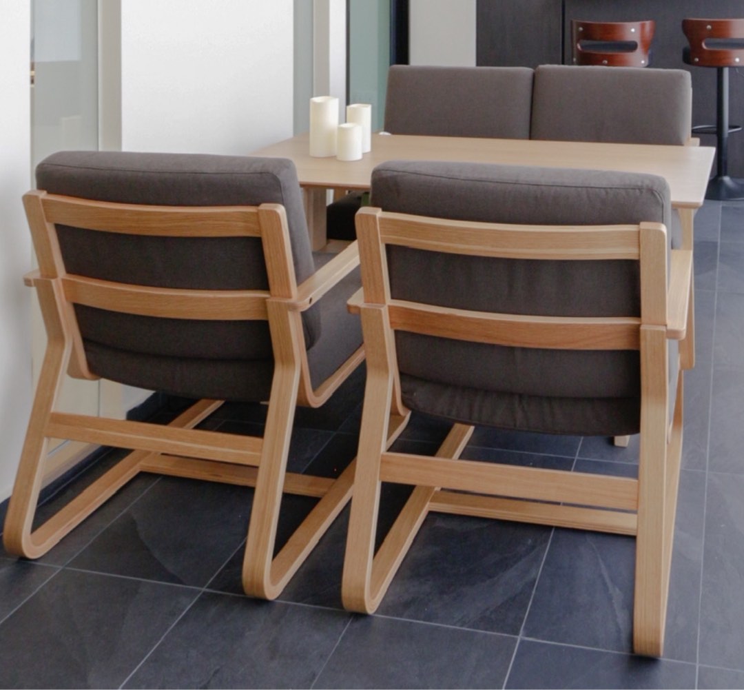 Muji living dining sofa chairs, Furniture & Home Living, Furniture ...