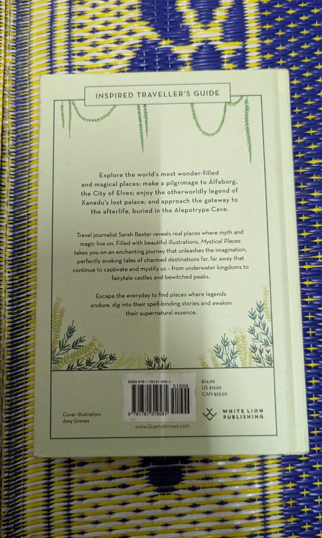 MYSTICAL PLACES by Sarah Baxter, Hobbies & Toys, Books & Magazines ...