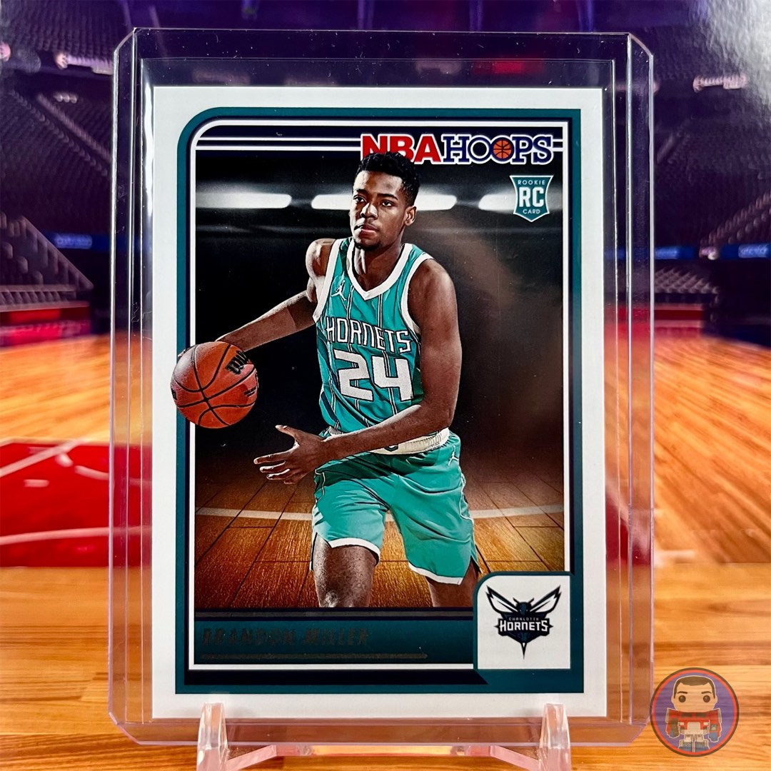 NBA Cards - Brandon Miller 2023-24 Panini Hoops #272 (Rookie Card) RC ...