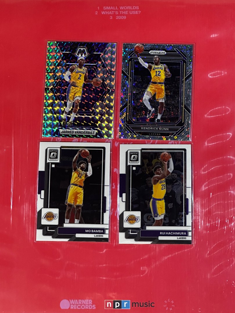 NBA Cards Los Angeles Lakers Team Lot of (4) Cards, Hobbies & Toys ...