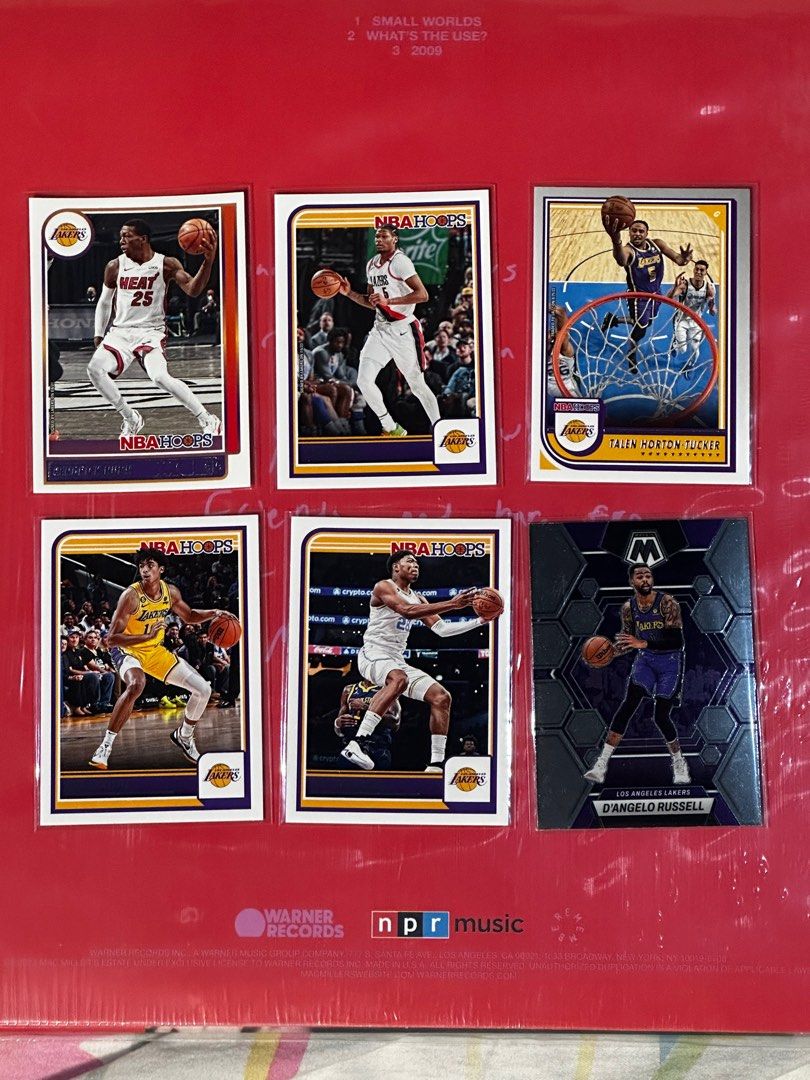 NBA Cards Los Angeles Lakers Team Lot of (6) Cards, Hobbies & Toys ...