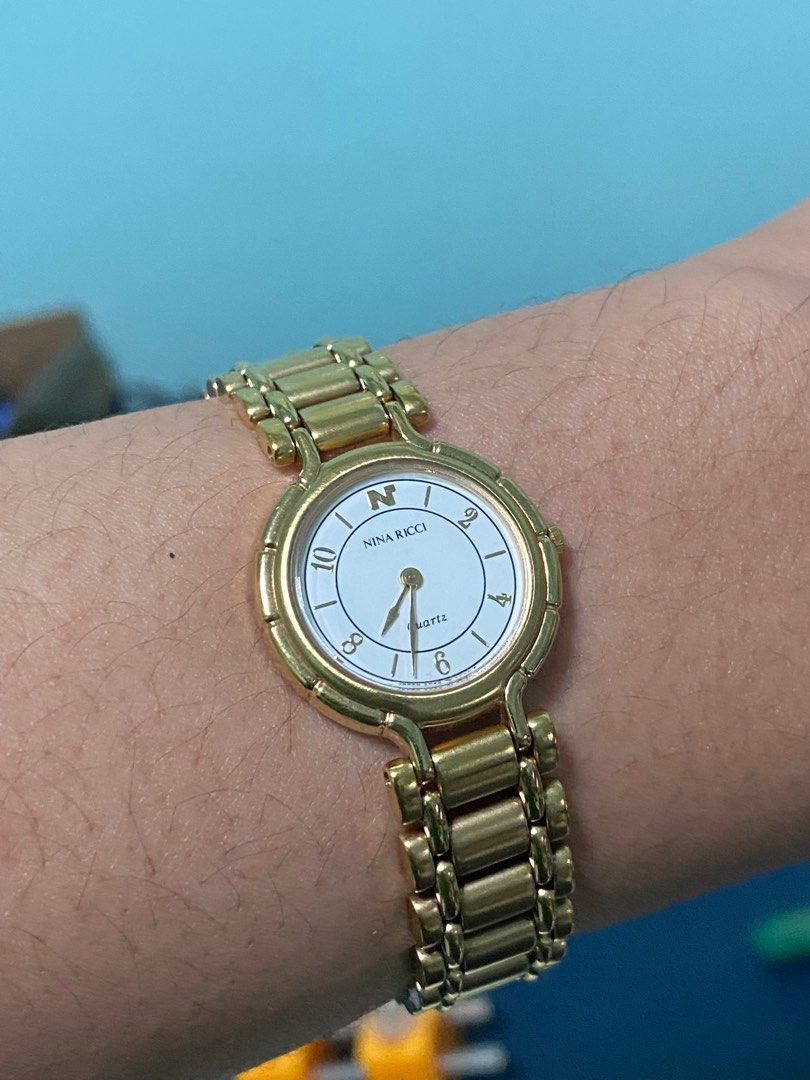 Neo Vintage Nina Ricci Watch, Women's Fashion, Watches & Accessories ...