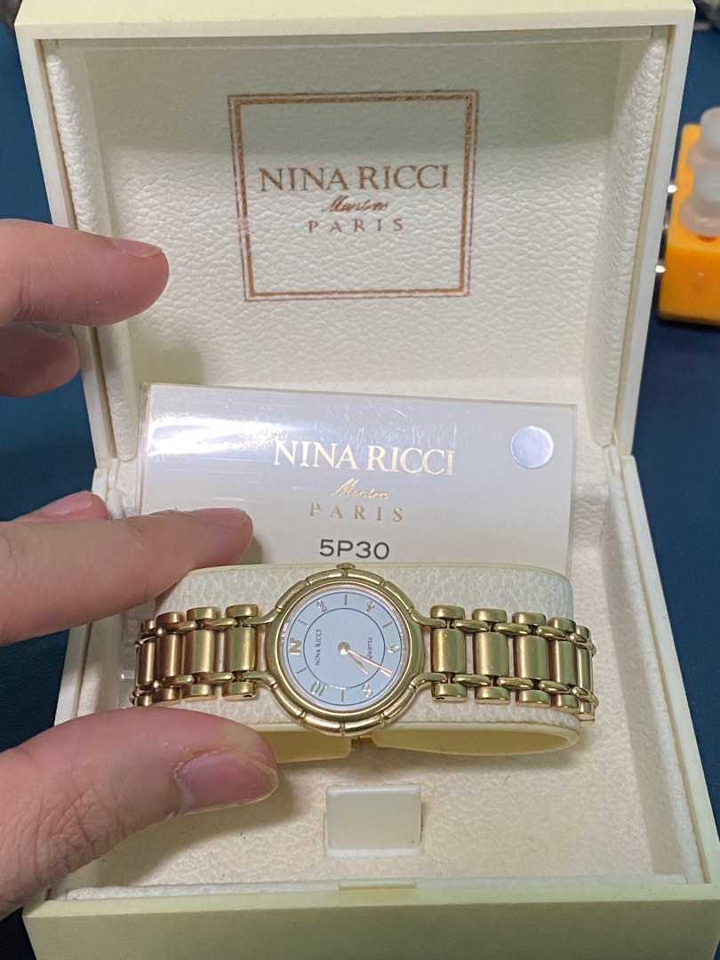 Neo Vintage Nina Ricci Watch, Women's Fashion, Watches & Accessories, Watches on Carousell
