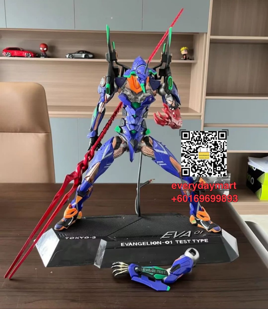 NEON GENESIS EVANGELION 60cm ACTION FIGURE TOYS STATUES新世纪福音战士初号机超大手办模型 ...