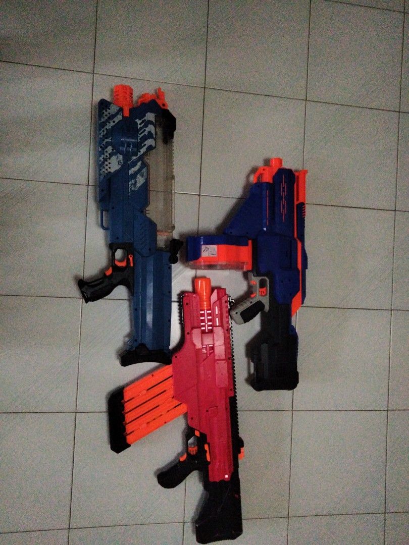 Nerf guns, Hobbies & Toys, Toys & Games on Carousell