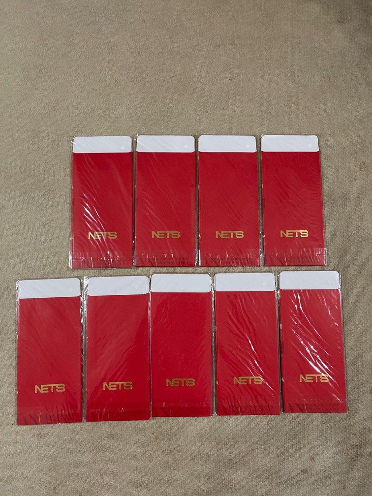Nets Red Packets (All 9 packs), Hobbies & Toys, Stationery & Craft ...