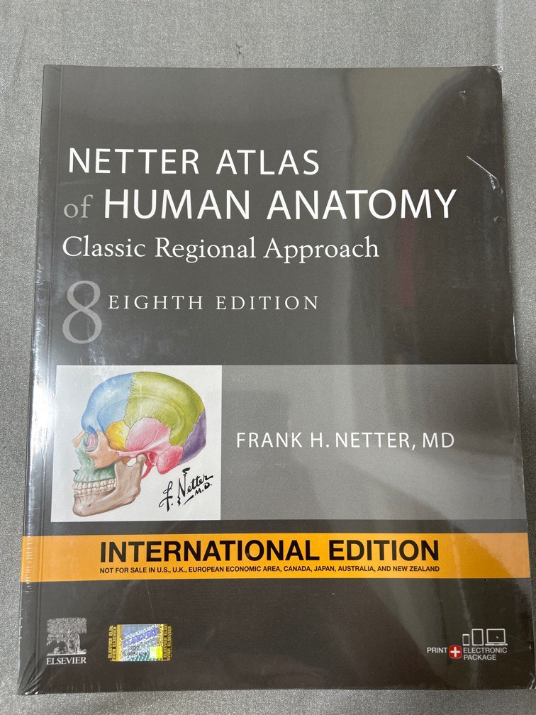 Netter atlas of human anatomy 8th ed brand new, Hobbies & Toys, Books ...