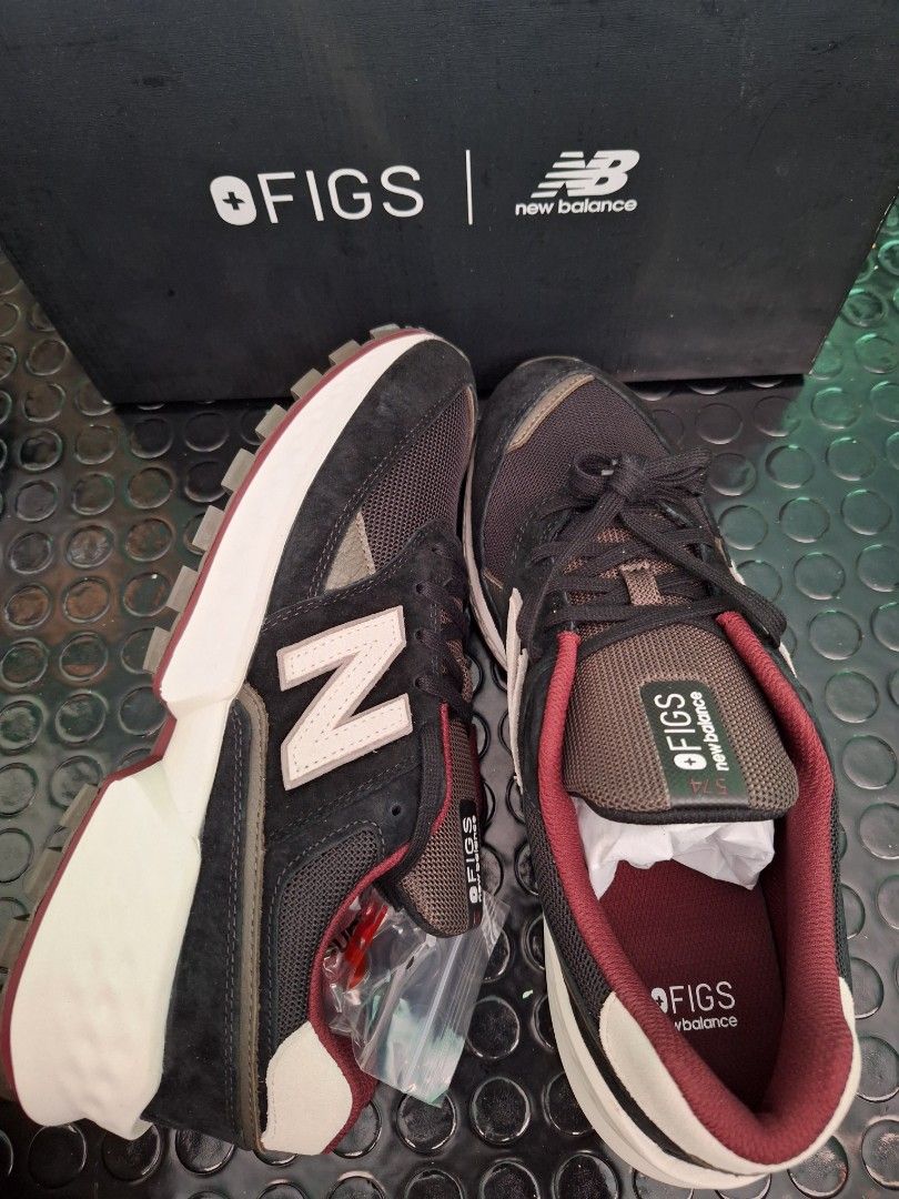 New Balance x Figs 574, Men's Fashion, Footwear, Dress Shoes on Carousell