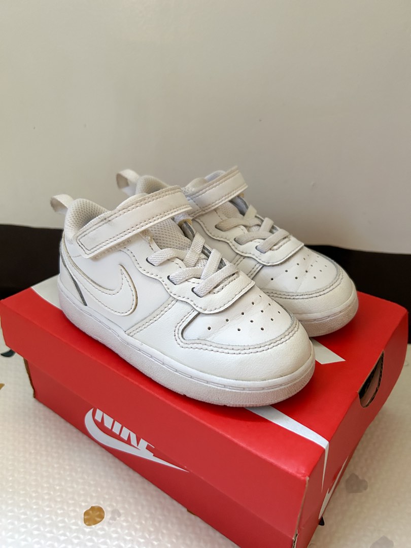 NIKE Court Borough Low 2 for kids (girl/boy), Babies & Kids, Babies ...