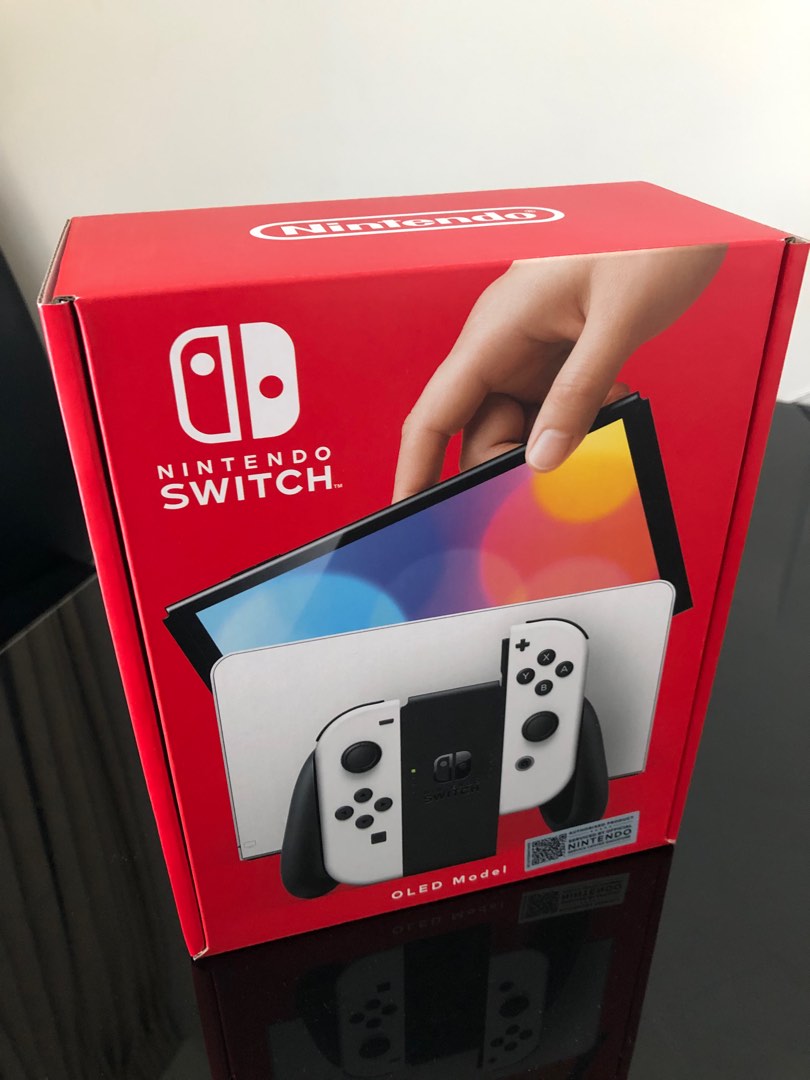 Nintendo Switch OLED White, Video Gaming, Video Game Consoles, Nintendo ...