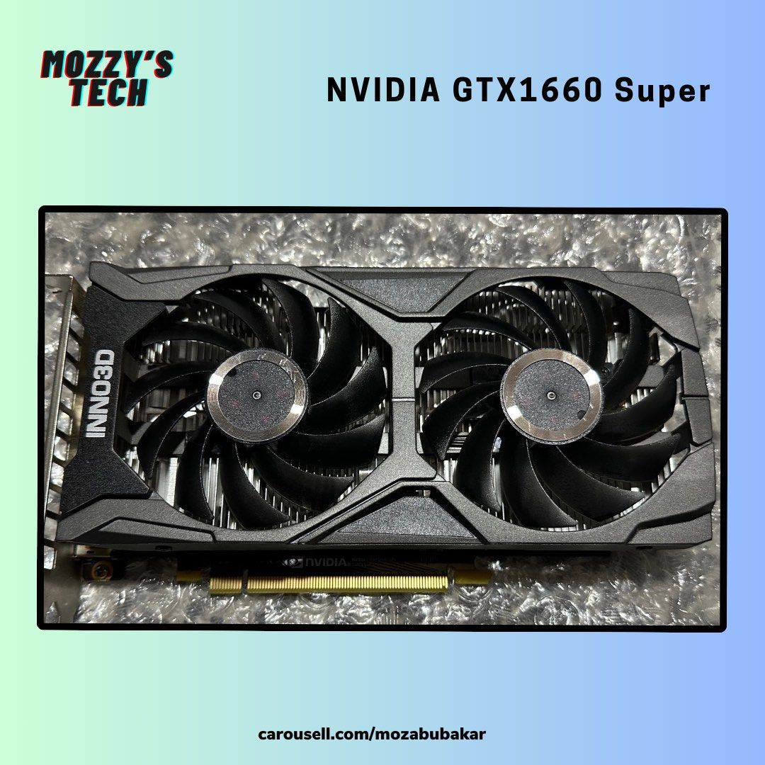 NVIDIA GTX 1660 Super, Computers & Tech, Parts & Accessories, Computer ...
