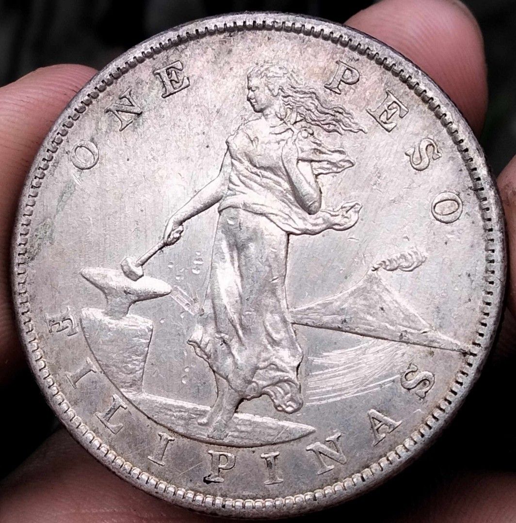 ONE PESO 1905 ( US PHI ), Hobbies & Toys, Memorabilia & Collectibles ...