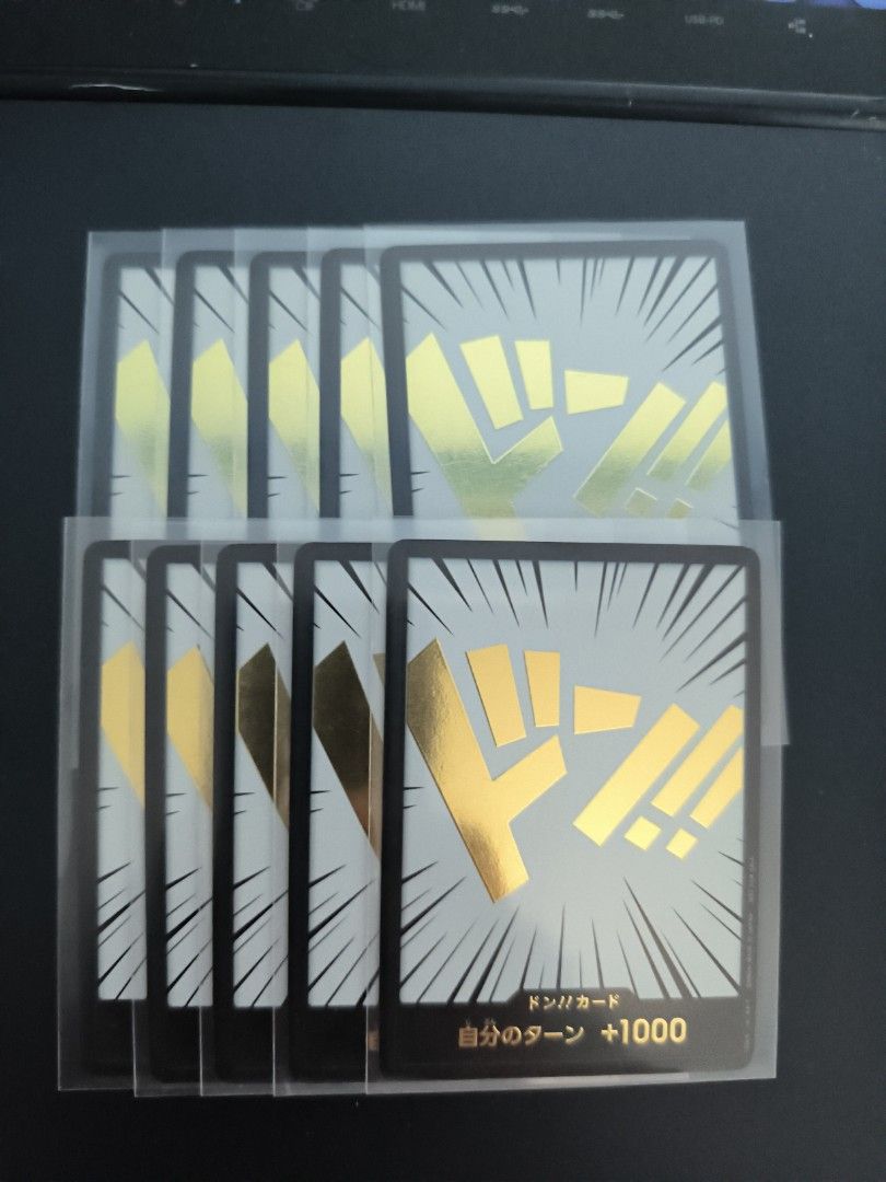 One piece OPTCG OPCG - Gold don !!, Hobbies & Toys, Toys & Games on ...