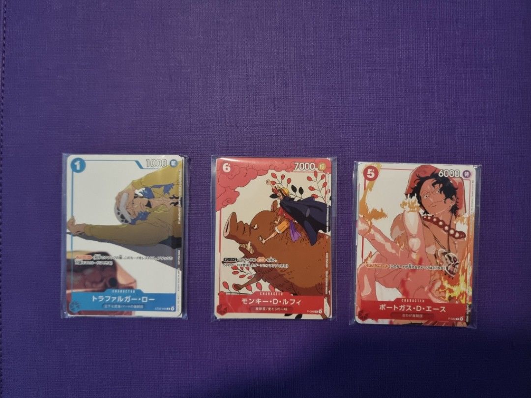One piece promo set card TCG, Hobbies & Toys, Toys & Games on Carousell