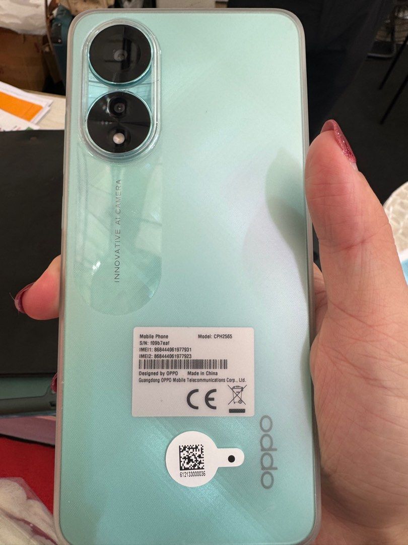 Oppo A78 Aqua Green 128GB, Mobile Phones & Gadgets, Mobile Phones ...