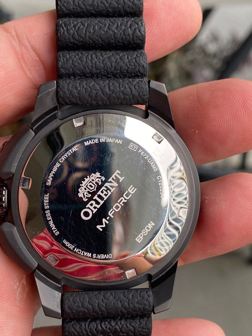 Used Orient M-Force, Men's Fashion, Watches & Accessories, Watches on ...