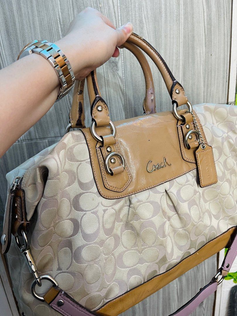 Original Coach 2 way bag, Luxury, Bags & Wallets on Carousell