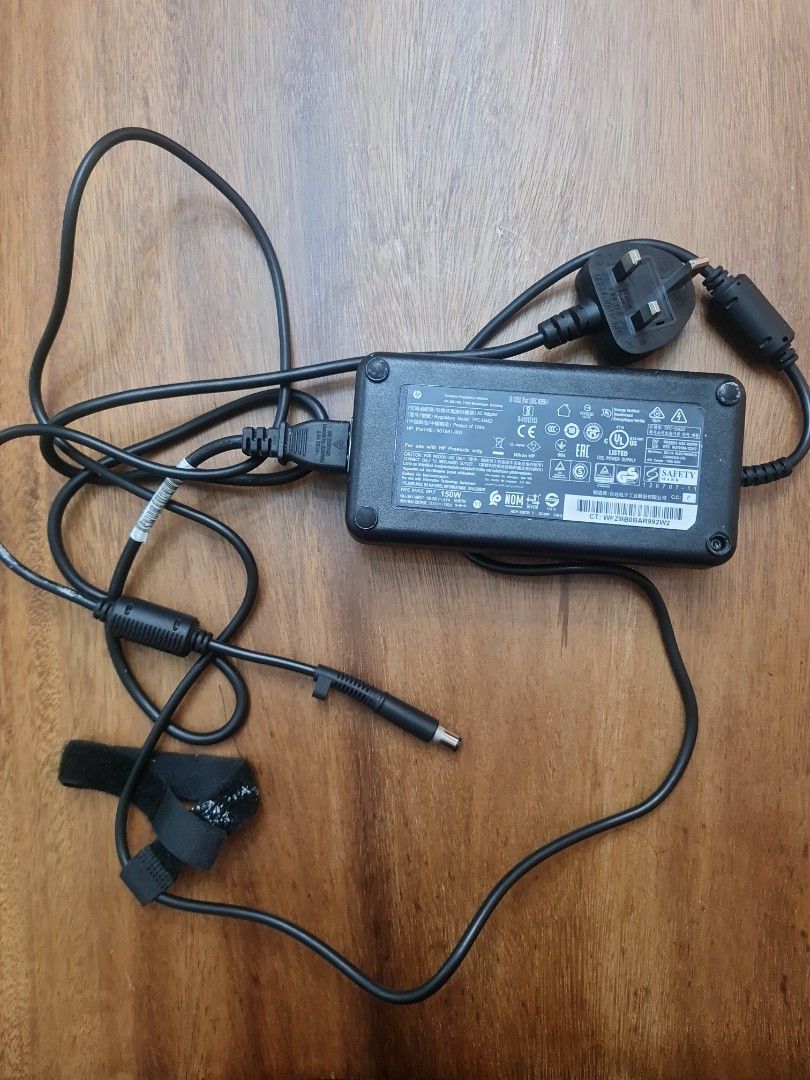 Original HP AIO power adapter 150W, Computers & Tech, Parts ...