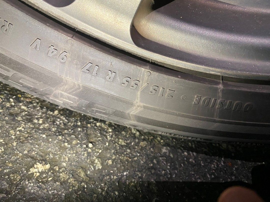 Original RAYS MADE IN JAPAN 17" RIMS, Car Accessories, Tyres & Rims on ...