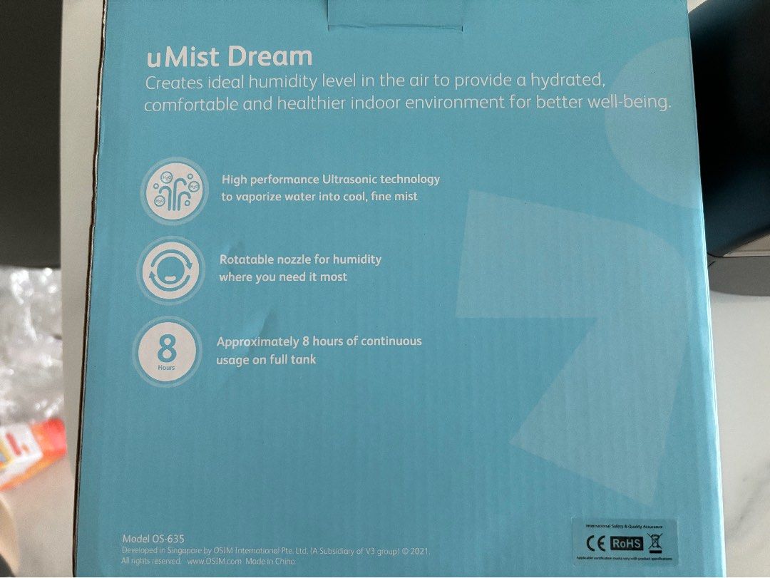 Osim uMist Dream - Model 0S 635, Beauty & Personal Care, Bath & Body ...