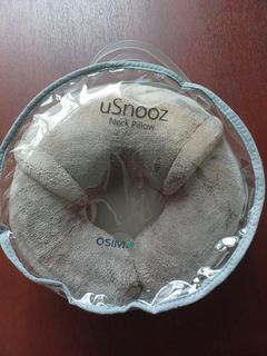 Brand New Osim uSnooz Neck Pillow, Health & Nutrition, Massage Devices ...