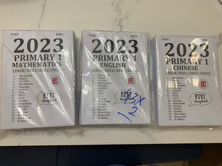 P1 Chinese (HCL), P2 Maths and English Exam & Test Papers, Hobbies ...