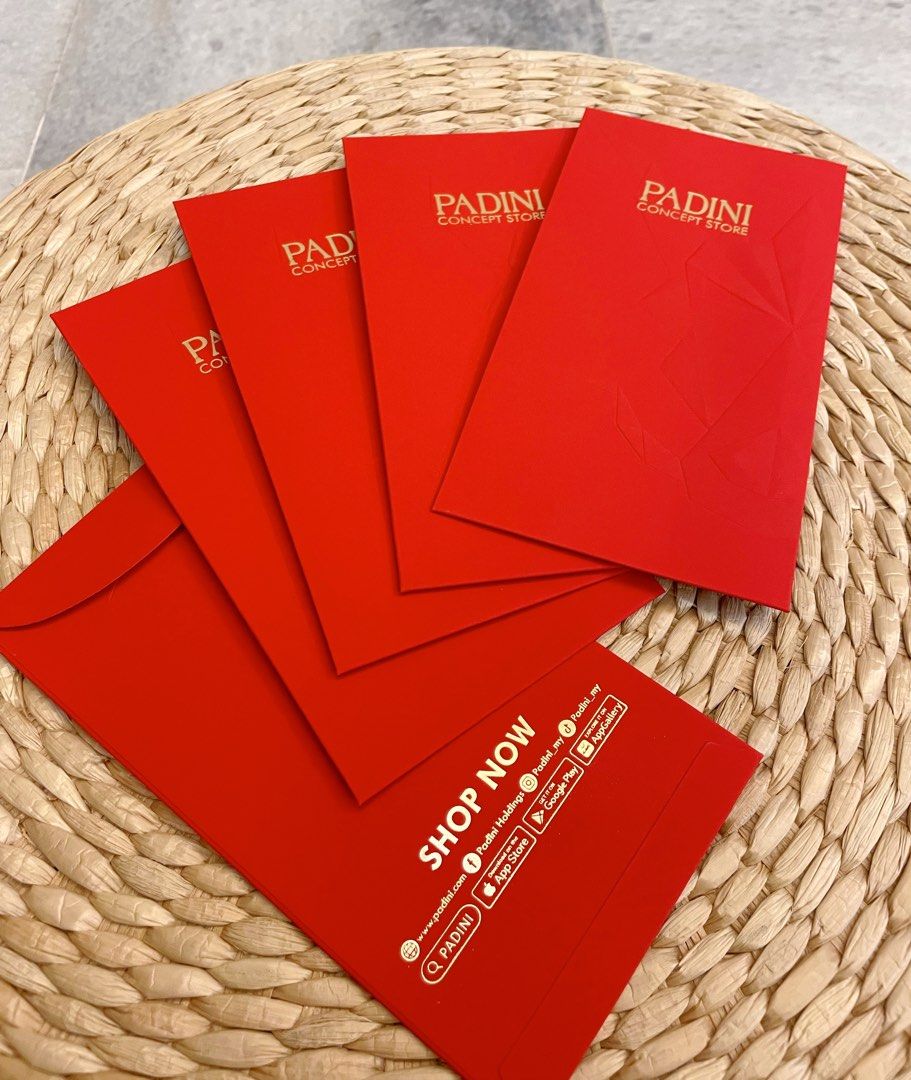 Padini 2024 angpow / red packet, Hobbies & Toys, Stationery & Craft ...