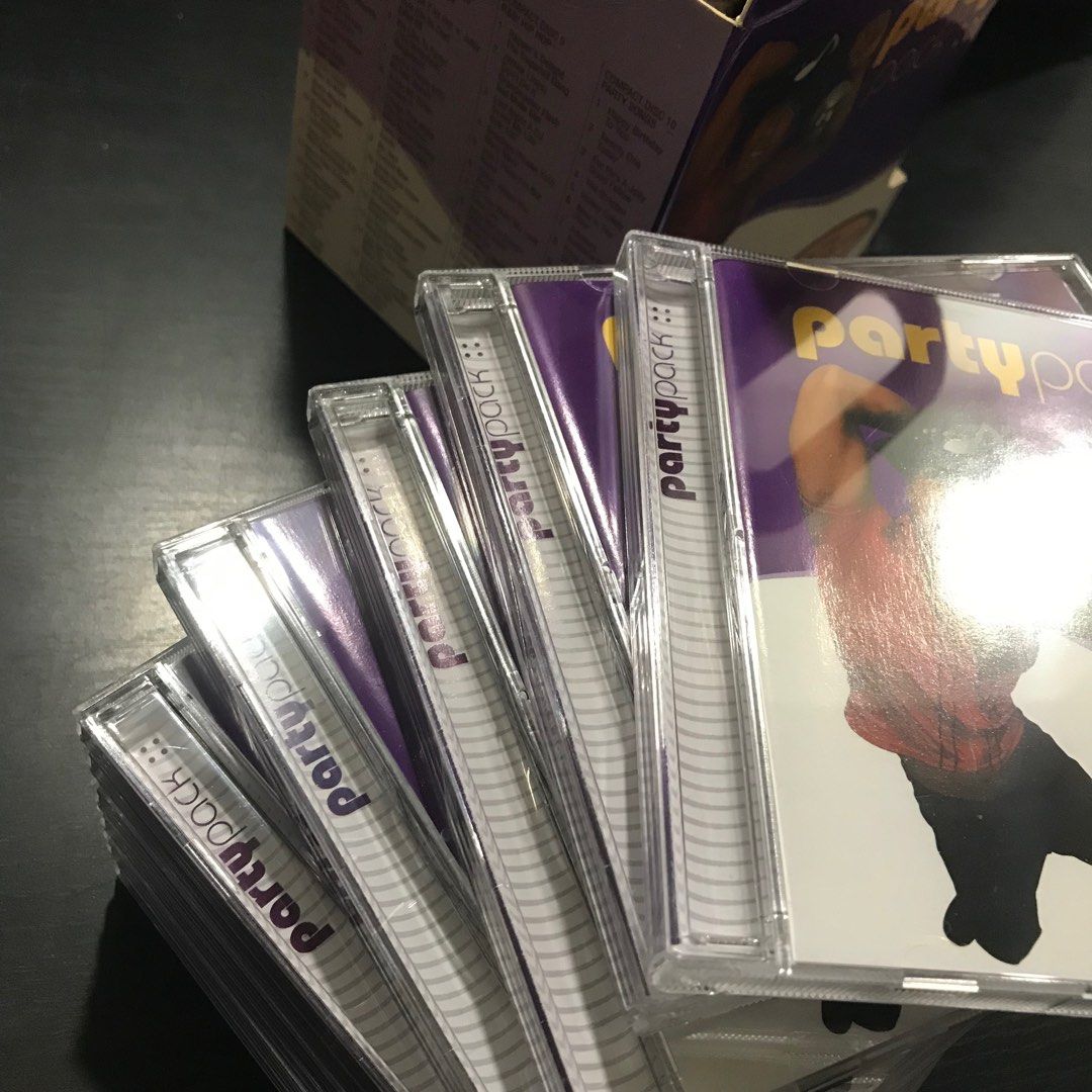 Party Pack 10 CDs Box Set (Box Aus), Hobbies & Toys, Music & Media, CDs ...