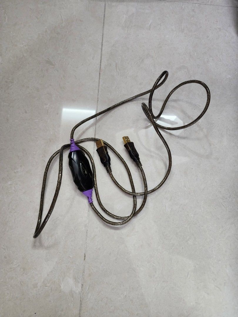 PC to PC connection cable, Computers & Tech, Parts & Accessories ...